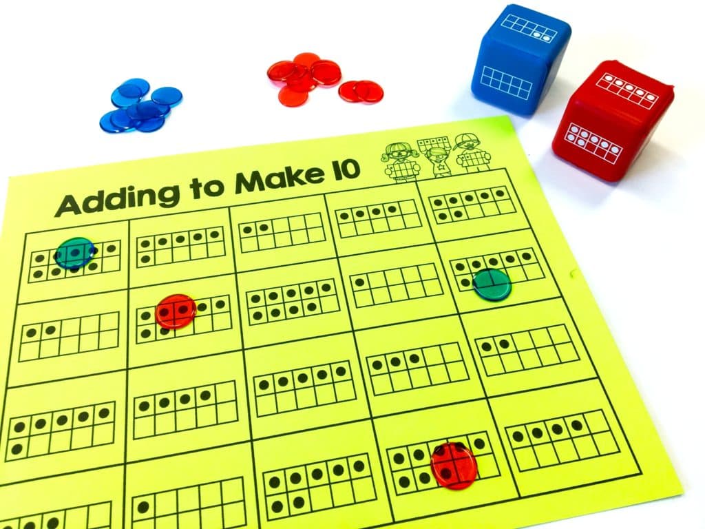 Making 10 Centers, Mini-Lessons, & Online Tools - The Brown Bag Teacher