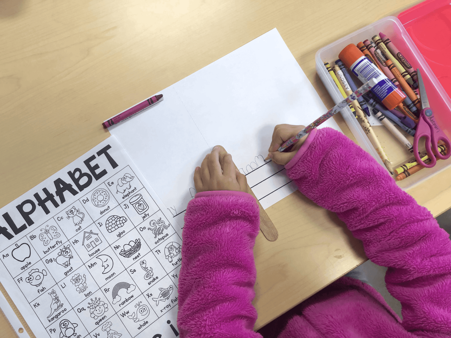 Scaffolding Kindergarten Writers